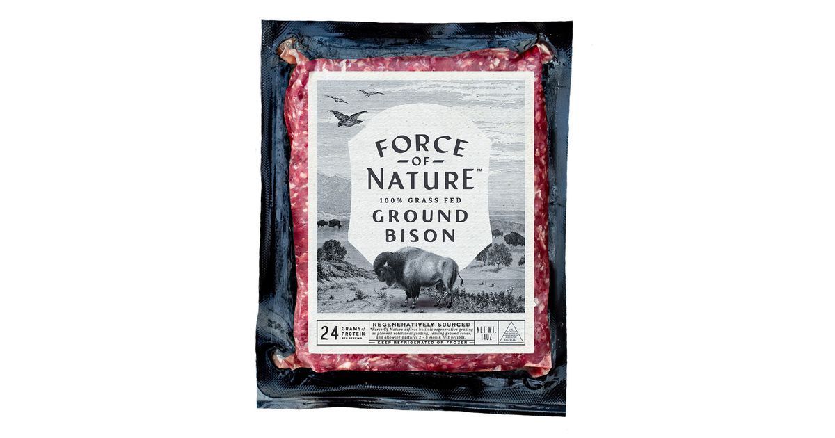 Grass-Fed Ground Bison - KRAFT